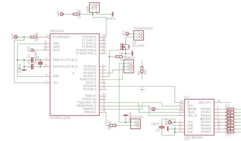 8 Leds On 74hct4094 General Electronics Arduino Forum