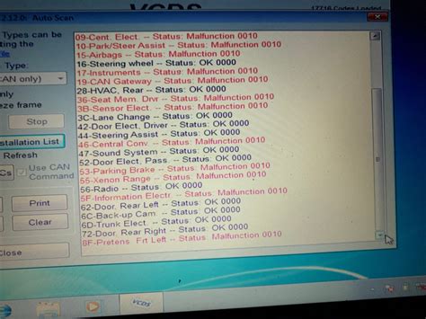 Audi A7 2013 Vcds Fault Codes Audiworld Forums