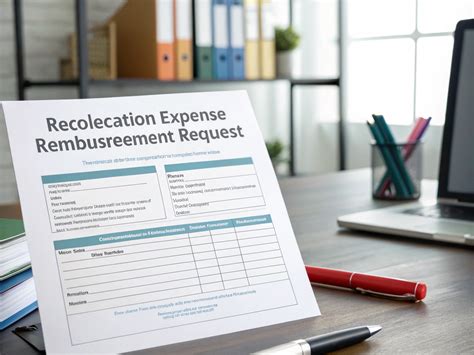 Relocation Expense Reimbursement Request Spreadsheet Taptalent