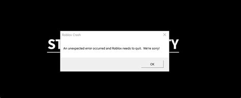 An Unexpected Error Occurred And Roblox Needs To Quit We Re Sorry Firestone Discussion