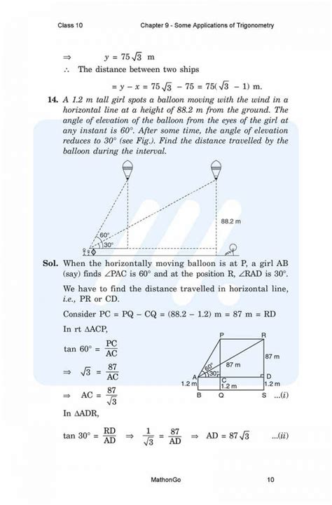 Ncert Solutions For Class 10 Maths Chapter 9 Exercise 91 Mathongo