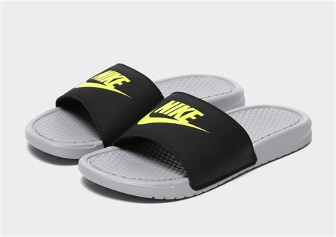 Buy Grey Nike Benassi Slides Jd Sports Jd Sports Ireland