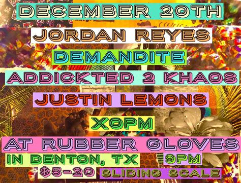 Rubber Room Extreme Synth Showcase Jordan Reyes Chicago