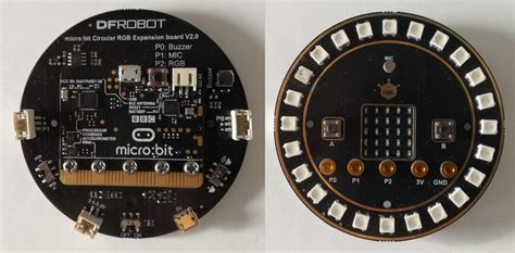 Dfrobot Microbit Circular Rgb Led Expansion Board を使ってみた 電子工作 Homemadegarbage Diy