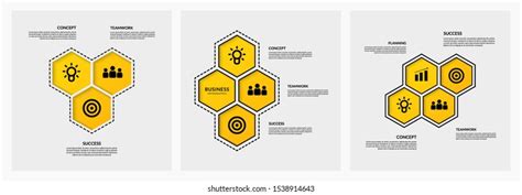Workflow Infographic Six Optional Outline Data Stock Vector Royalty Free 1538914643 Shutterstock