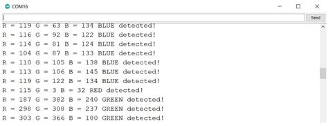 Interface TCS TCS Color Sensor With Arduino