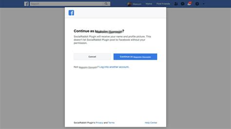 Facebook Authorization For Wordpress Social Rabbit Plugin