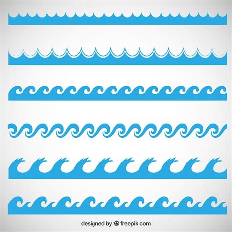 Free Vector Wavy Border