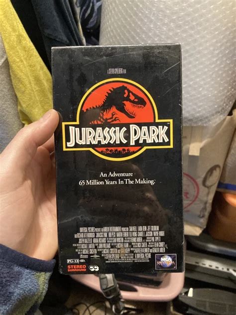 Jurassic Park By Steven Spielberg Vhs 1993 Brand New £1884