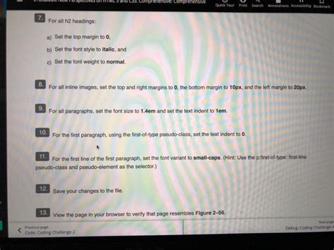 Solved Etextbook New Perspectives On Html 5 And Css