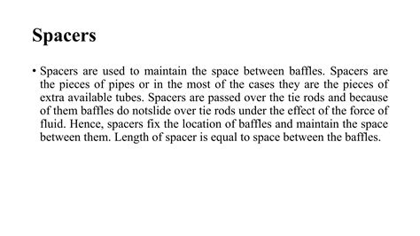 Parts Of Shell And Tube Heat Exchanger PPTX Physics Science