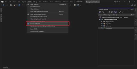 How To Create An Installer For A Winforms Application Using Clickonce For Visual Studio