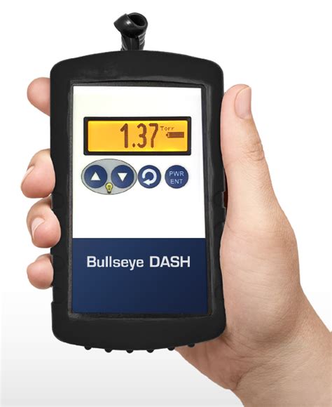 Portable Capacitance Manometer Gauge Bullseye Dash Display Power