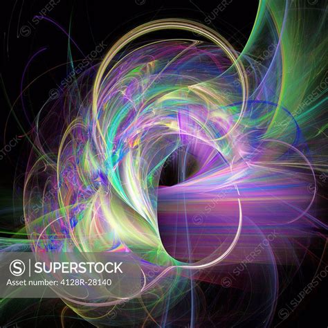 Superstrings Conceptual Computer Artwork The Superstring Theory Is A