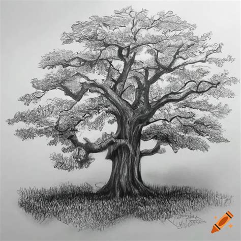 Drawings Of Trees In Pencil
