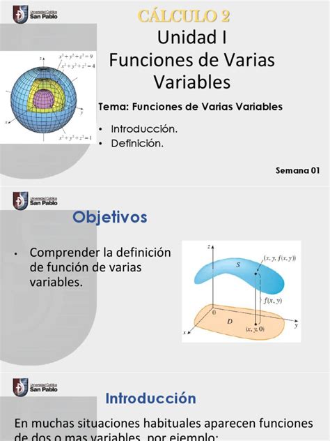 Funciones De Varias Variables Pdf Finanzas Y Administración Del Dinero Métodos Y