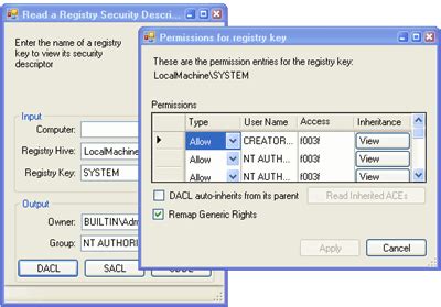 The Windows Access Control Model Part 3 CodeProject