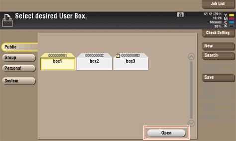 Organize Files In A User Box