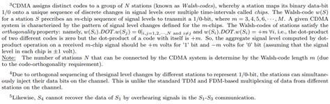 solved 3 20 pts the cdma code based direct sequencing