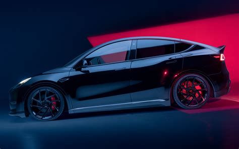 2023 Tesla Model Y By Novitec Achtergronden En Hd Wallpaper Car Pixel