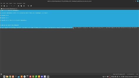 647 What Is A Circular Dependency Youtube