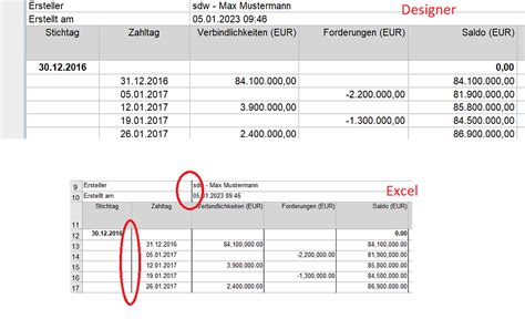 Excel Export Rahmen Mit Ll28 Combit Reporting Forum