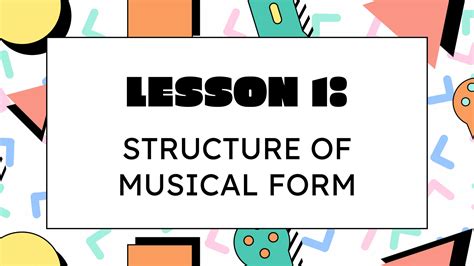 Lesson Structure Of Musical Form Grade 6pdf