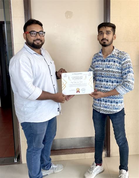 Surya Pratap Singh Rathore On Linkedin Happy To Share That I Get A Complition Certificate In