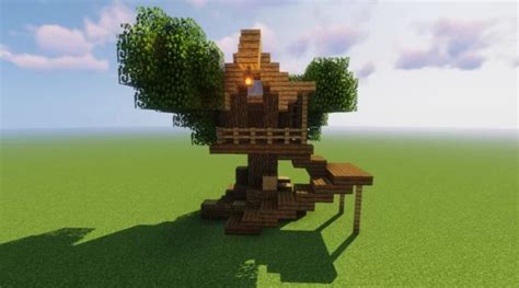 Tree House Schematic Minecraft Blueprints AlfinTech Computer