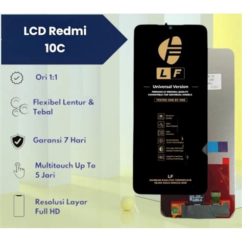 Jual Lcd Redmi 10c Lcd Lf Fullset Touchscreen Bergaransi Shopee Indonesia