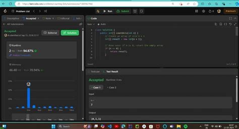 Day 119 Of 180daysofcode Counting Bits Anubhav Singh Rajput Posted On The Topic Linkedin