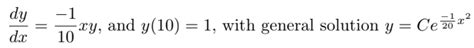 Solved Solution To Ode S For The Ivp With Given General Chegg