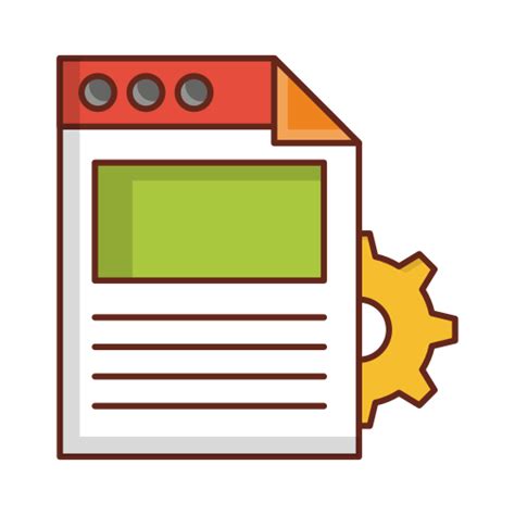 Optimization Generic Outline Color Icon