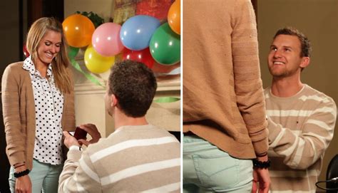 Surprise Party Proposal Video POPSUGAR Love Sex