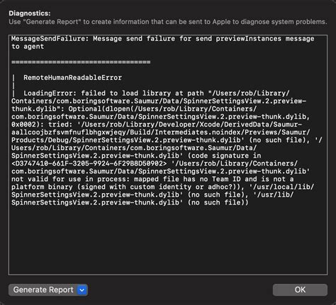 Failed To Load Librarymapped File Has No Team Id 😭 Rxcode