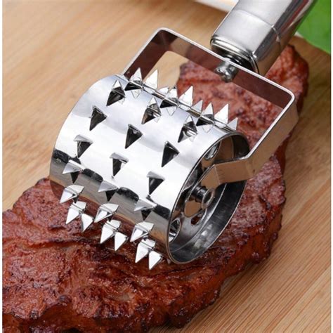 Stainless Steel Mincer Steak Tenderizers Bbq Tools Roller Design Loose