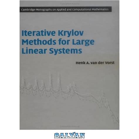 خرید و قیمت دانلود کتاب Iterative Krylov Methods For Large Linear Systems ترب