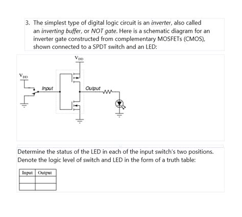 Solved The Simplest Type Of Digital Logic Circuit Is An Chegg Com