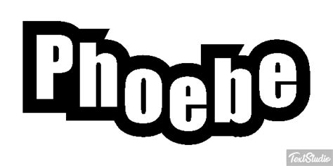 Phoebe Name Animated  Logo Designs