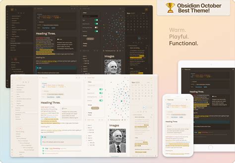 5 Of The Best Custom Minimalist Digital Note Taking Themes For