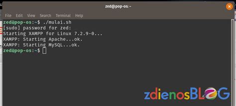 Cara Membuat Xampp Start Otomatis Di Linux Blog Zdienos