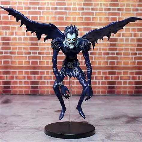 Death Note Anime Figures Statue Ryuk Rem 23cm Pvc Action Figureine