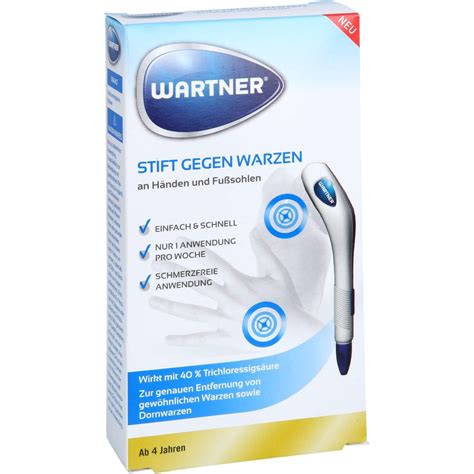 WARTNER Stift gegen Warzen 2.0 1 St - Warzen - Haut - Haut, Haare ...