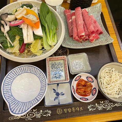 청담동샤브 동탄레이크꼬모점 동탄 샤브샤브 편백찜 맛집 다이닝코드 빅데이터 맛집검색