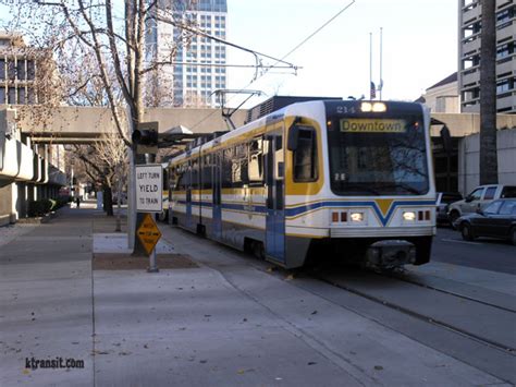 Sacramento Light Rail Train Station Branch