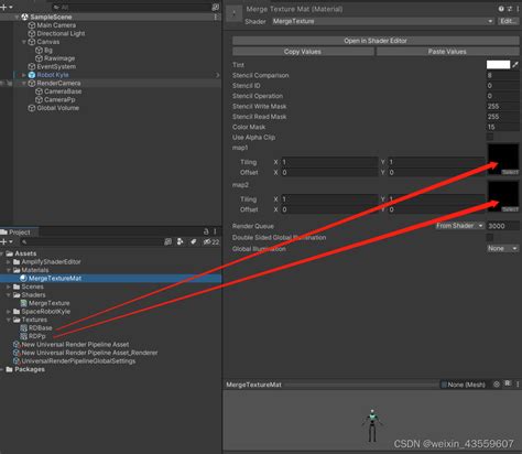 【urp趟坑】unity在urp中使用rendertexture在ui中渲染带透明相机背景的postprocessing场景urp
