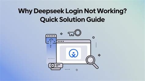Deepseek Login Not Working Quick Fix Now Aicloudit