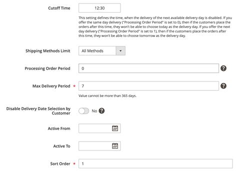 Magento 2 Delivery Date Guide Mageworx