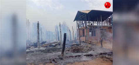 ကန့်ဘလူနယ် ထောက်ရှာအိုင်ရွာကို စစ်တပ် မီးရှို့၊ စစ်ရှောင် ၁၅ ဦးကို ဖမ်းသွား