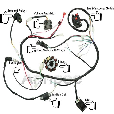 Optimize Your Gy6 150cc Engine With The Ideal Engine Wiring Harness